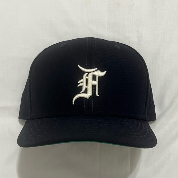 Fear of God | Accessories | New Era 59fifty Essentials Fitted Cap Navy ...